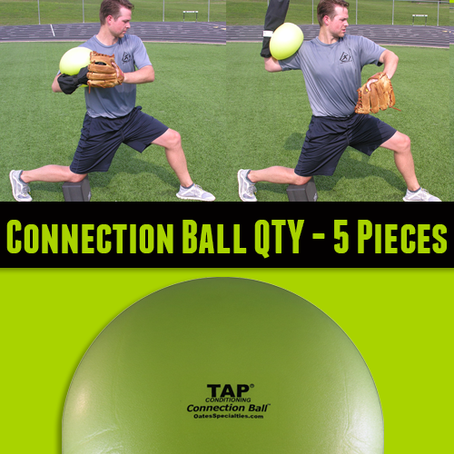 5 Piece 12″ Connection Ball Bundle - U Go Pro Baseball