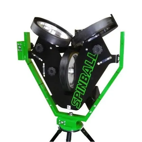 Spinball Wizard 3 Wheel Baseball Pitching Machine - U Go Pro Baseball